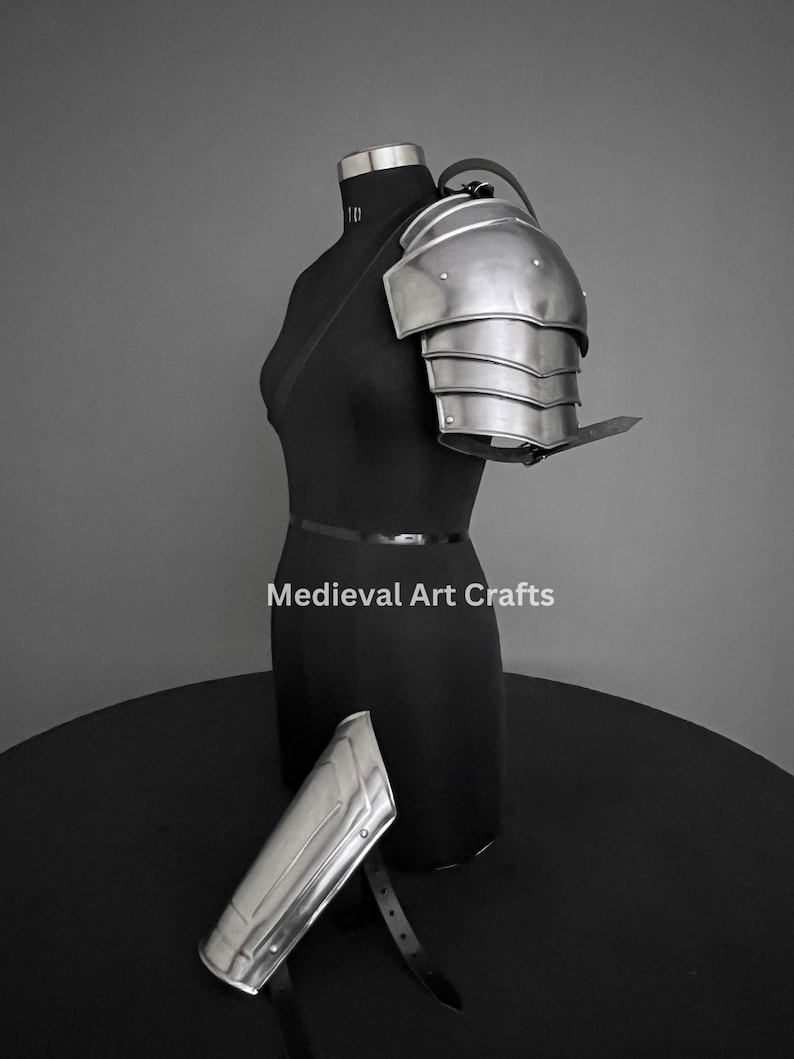 Medieval Knight Shoulder Armor, Larp Armor,fantasy Armor, Cosplay Armor ...