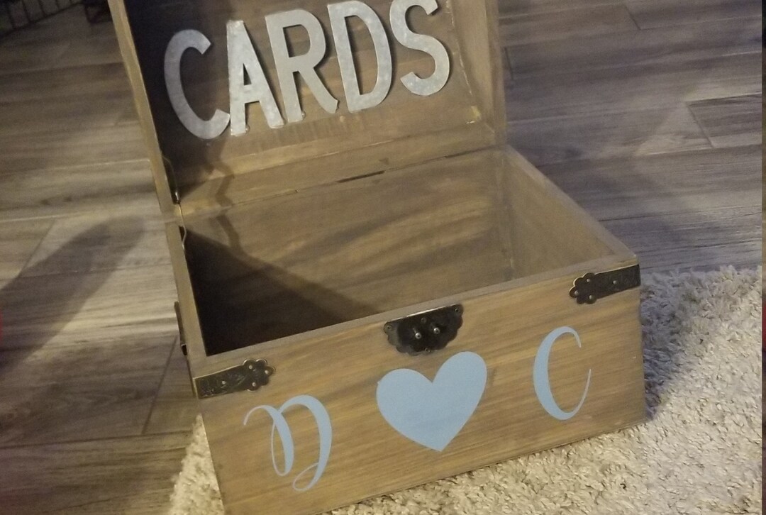 Wedding/engagement Card Box - Etsy