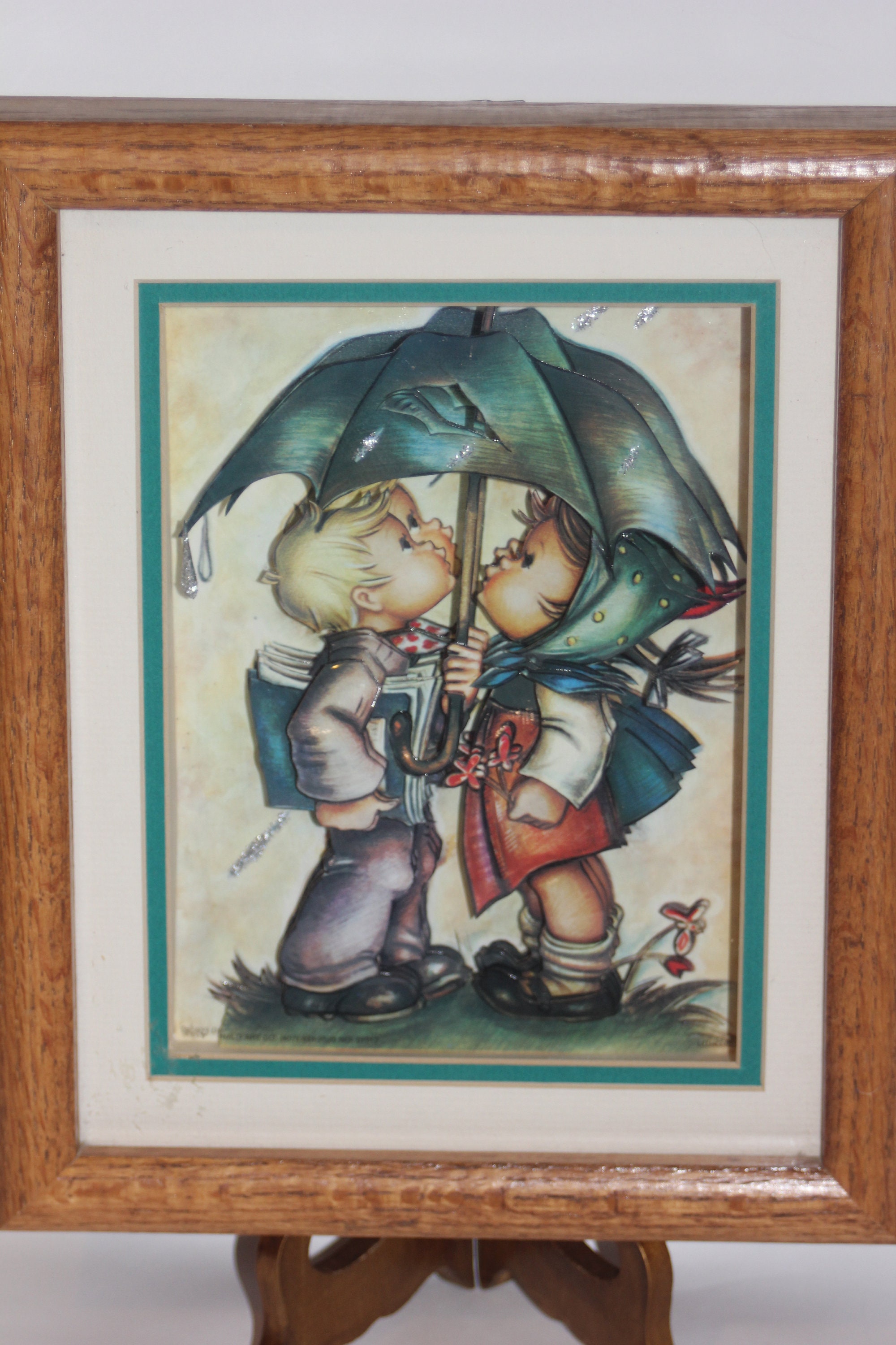 Vtg 3D 1993 Donald Art Co Hummel Under One Roof 3D Picture 51312 Hummel ...