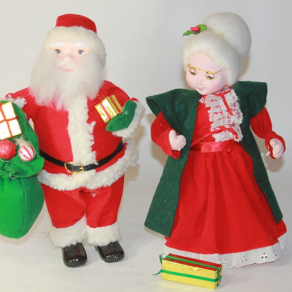 Mr and Mrs Claus - Etsy