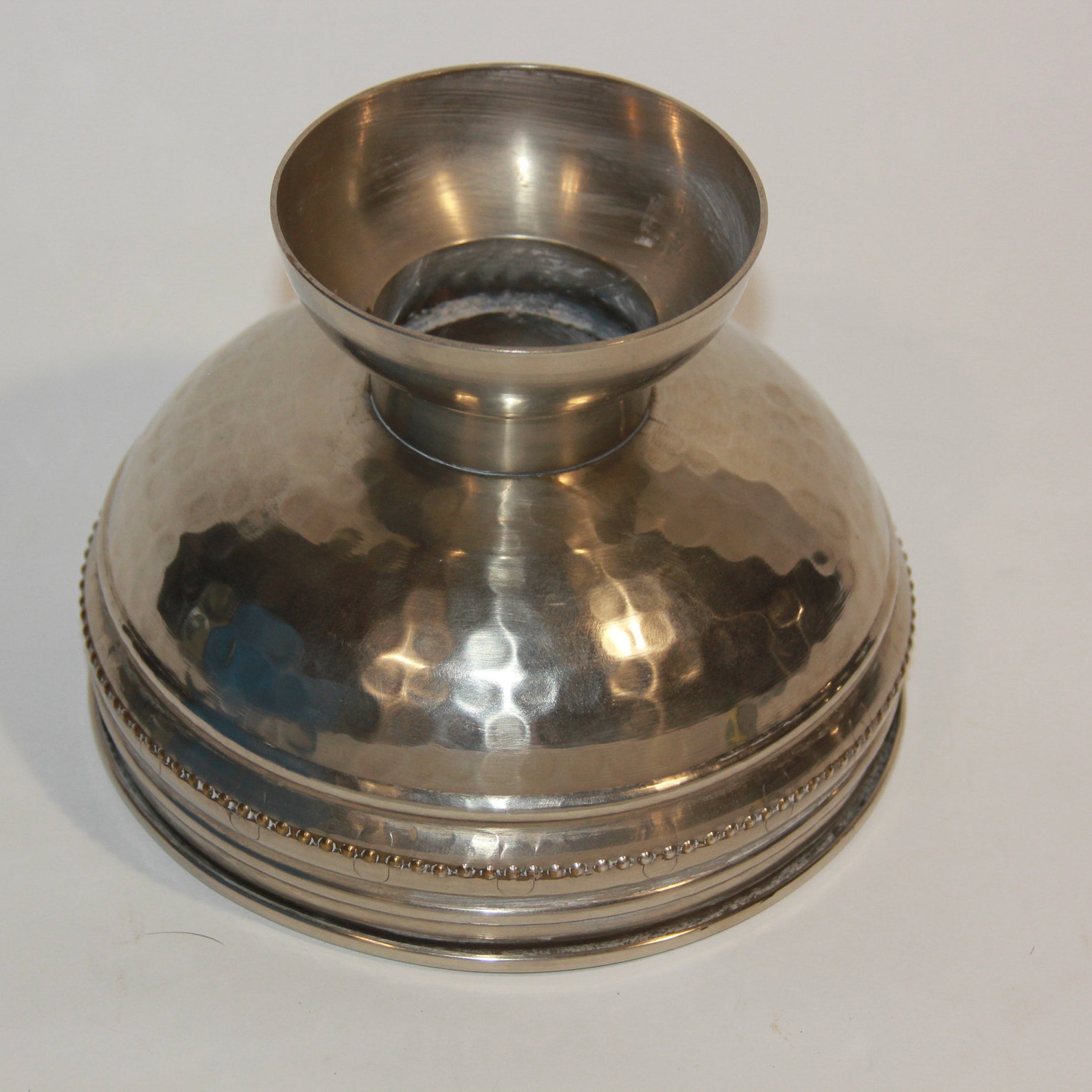 VTG Gatco Solid Brass Dimpled Dented Floral Bowl Goblet Dish Made in ...