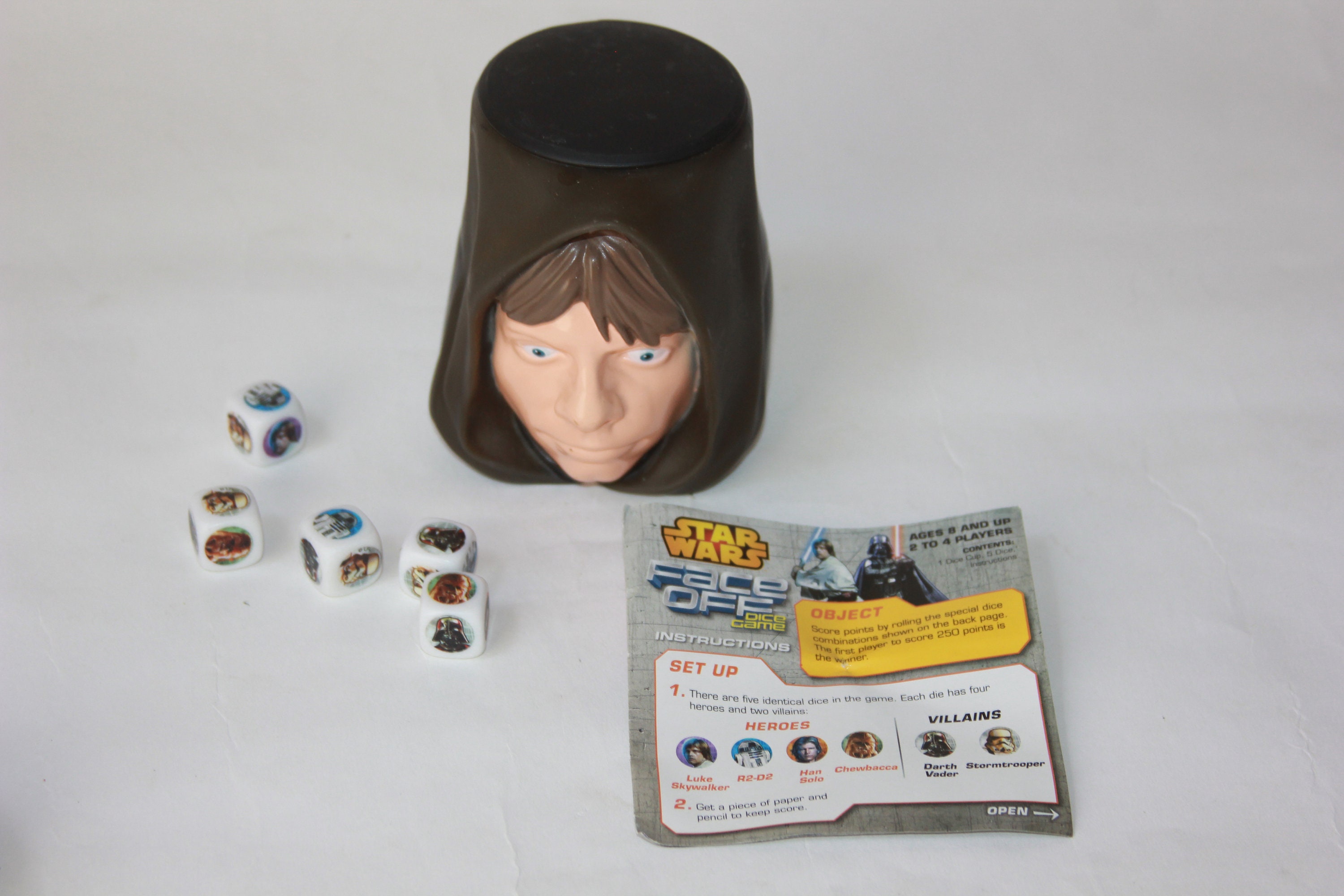Star Wars Dice Game FACE OFF Wonder Forge Action Packed for Ages ...