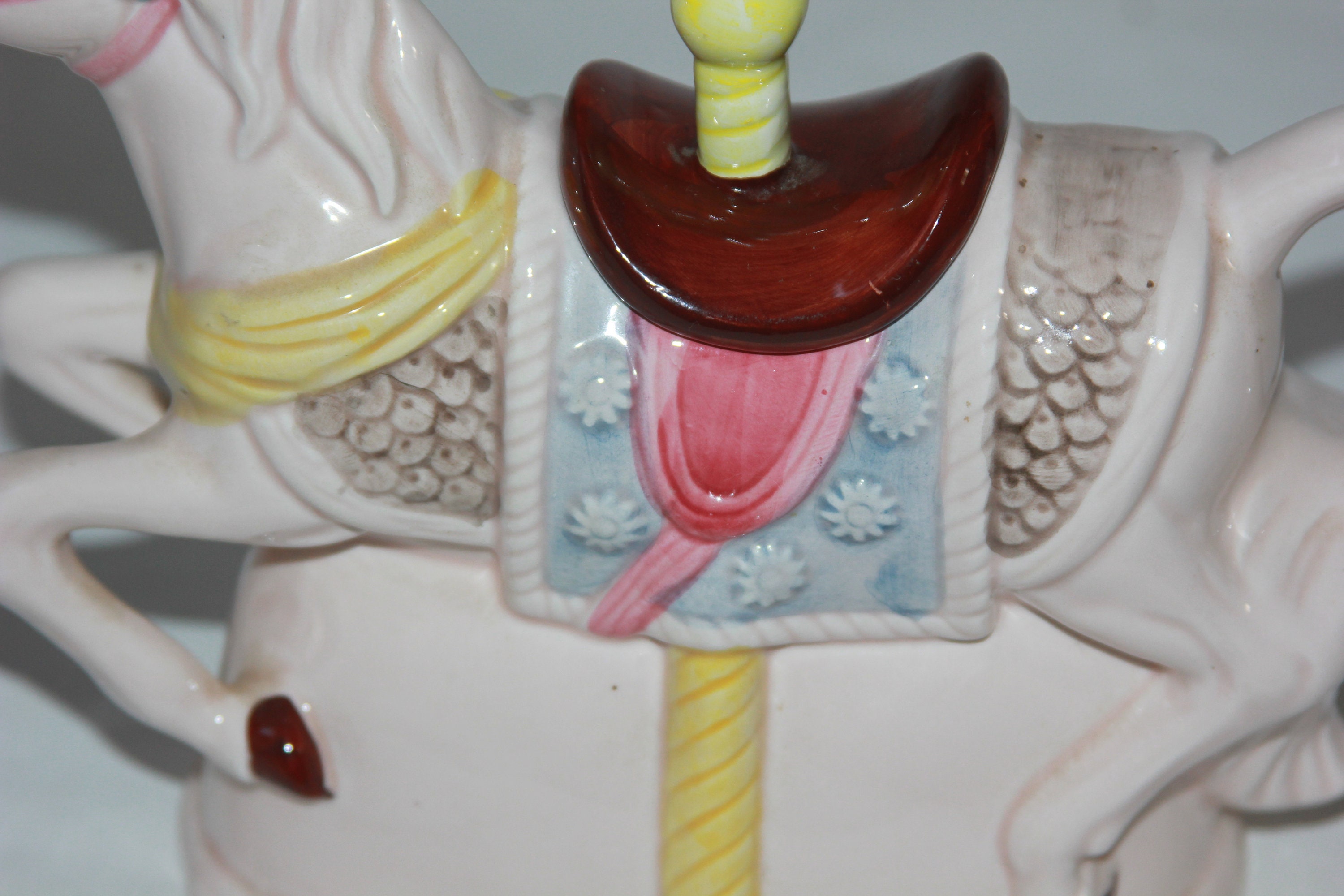 Vintage Heritage Mint Carousel Horse Teapot Figurine the Leonardo ...