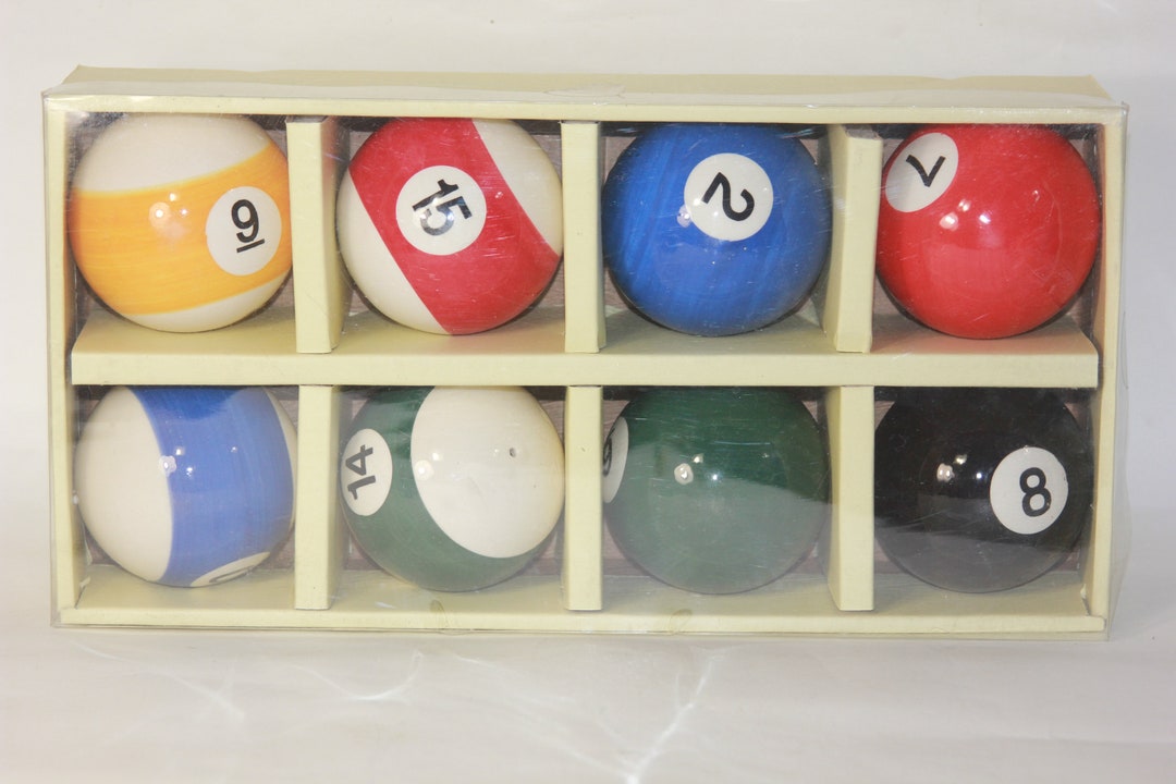 Vtg Linden Street Billiard Pool Ball Figurine Figure Decorative Accent ...