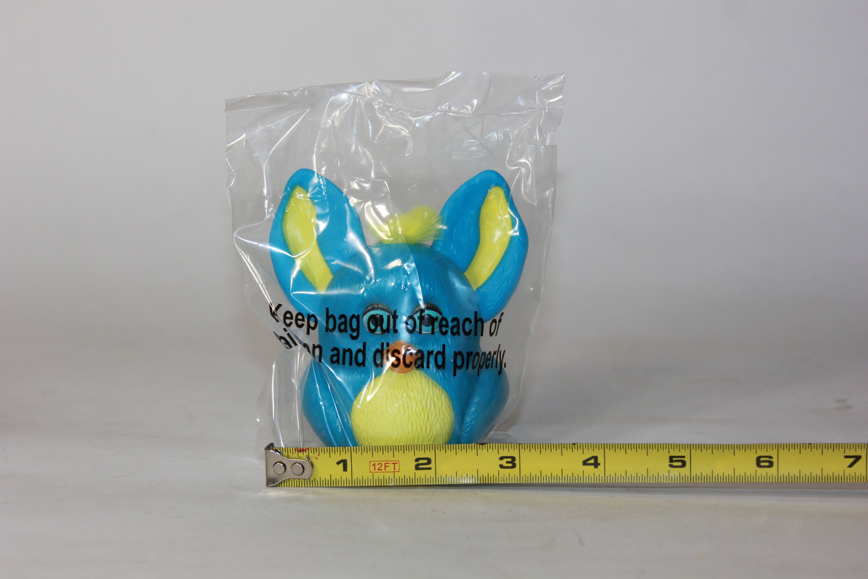 Hasbro Furby Burger King Kids Meal Toy NIP, Blue With Yellow Hair Furby ...