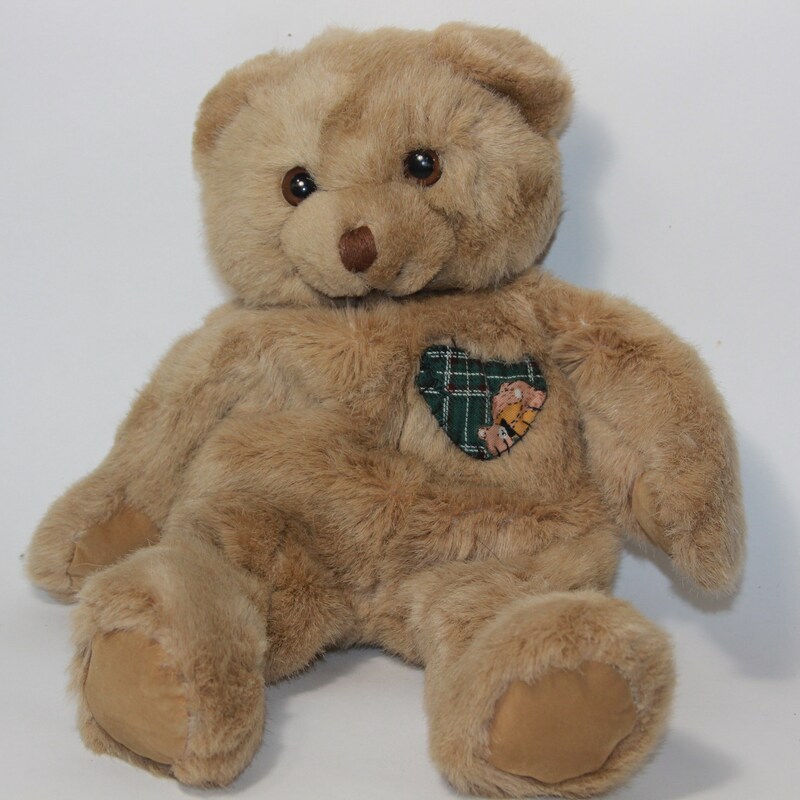 Patchwork Bear - Etsy