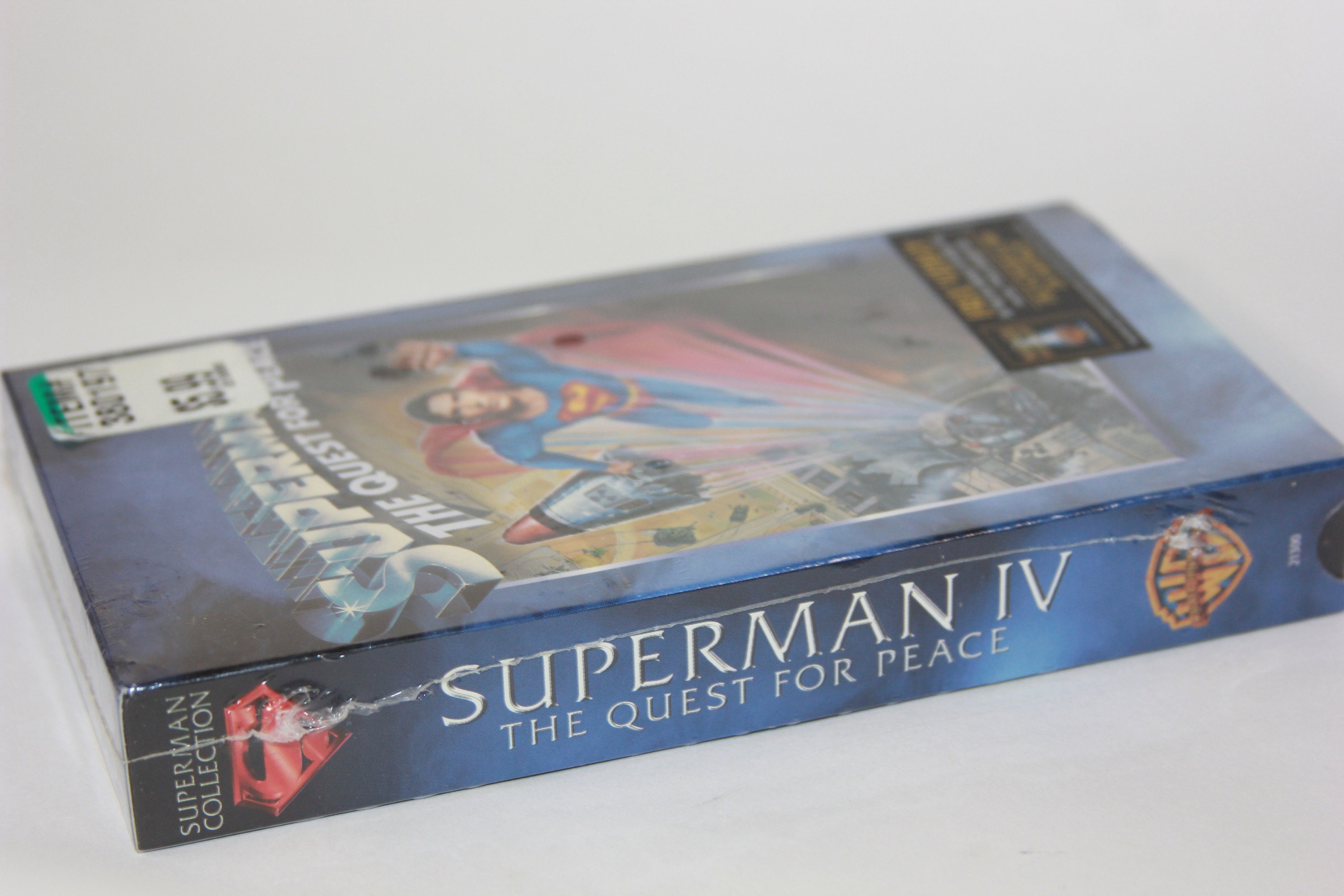 Superman IV: the Quest for Peace (VHS, 2001) Factory Sealed NEW ...