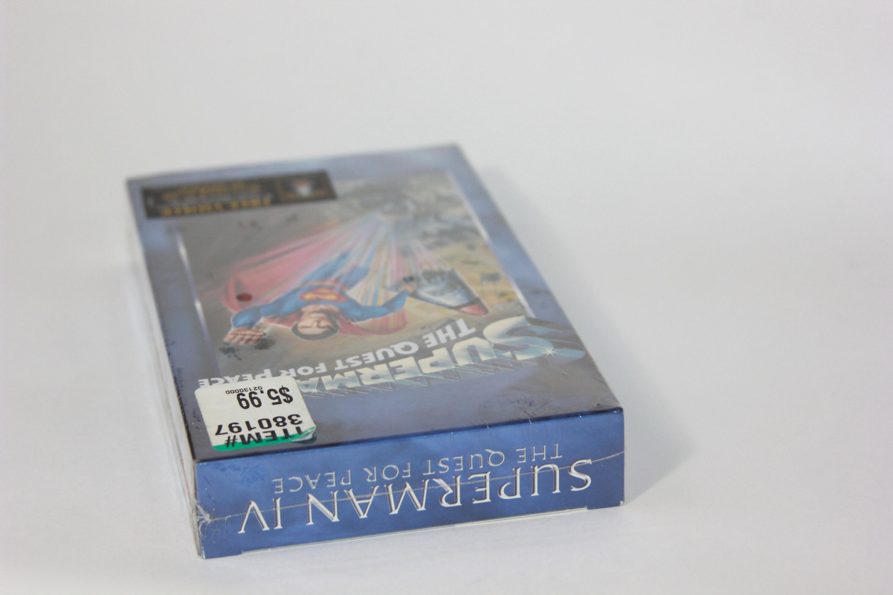 Superman IV: the Quest for Peace (VHS, 2001) Factory Sealed NEW ...