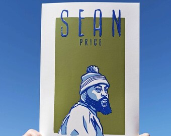 Sean Price Foil Screen Printing Print Hip Hop Rap Fan | Etsy