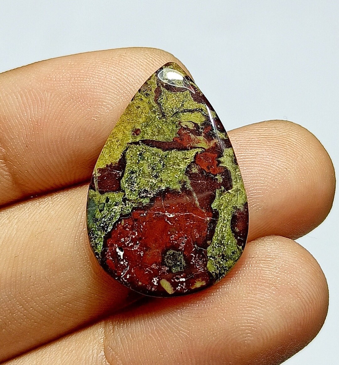 Rare Quality Dragon Jasper Loose Cabochon Gemstone Awesome Dragon Blood ...