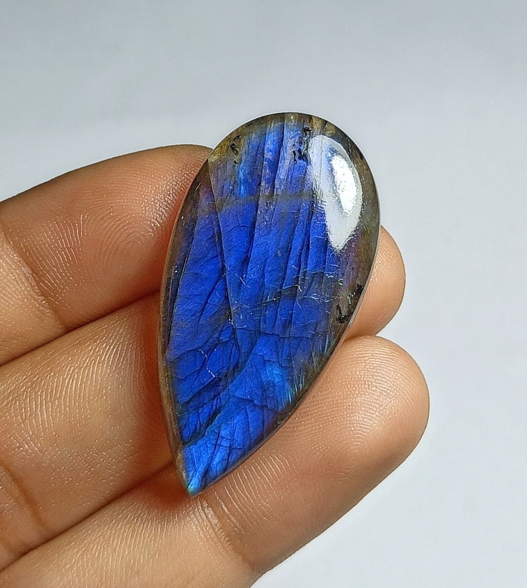 Rare Quality Blue Labradorite Cabochon Top Grade Fire Labradorite ...