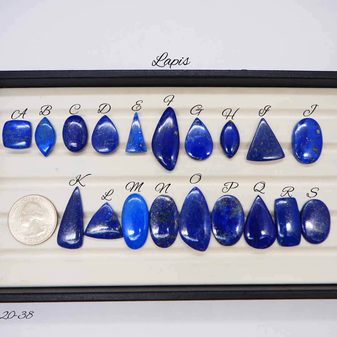 Lapis Lazuli Cabochon – Deep Blue Stone for Wire Jewelry - Etsy UK