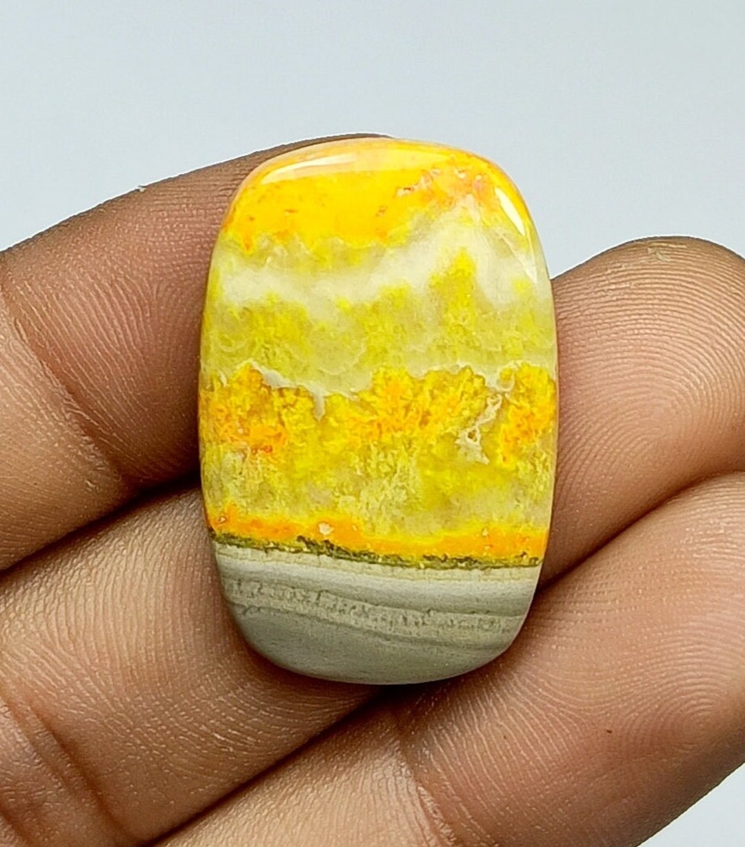 Natural Bumble Bee Cabochon, Top Quality Bumblebee Jasper Cabochon ...