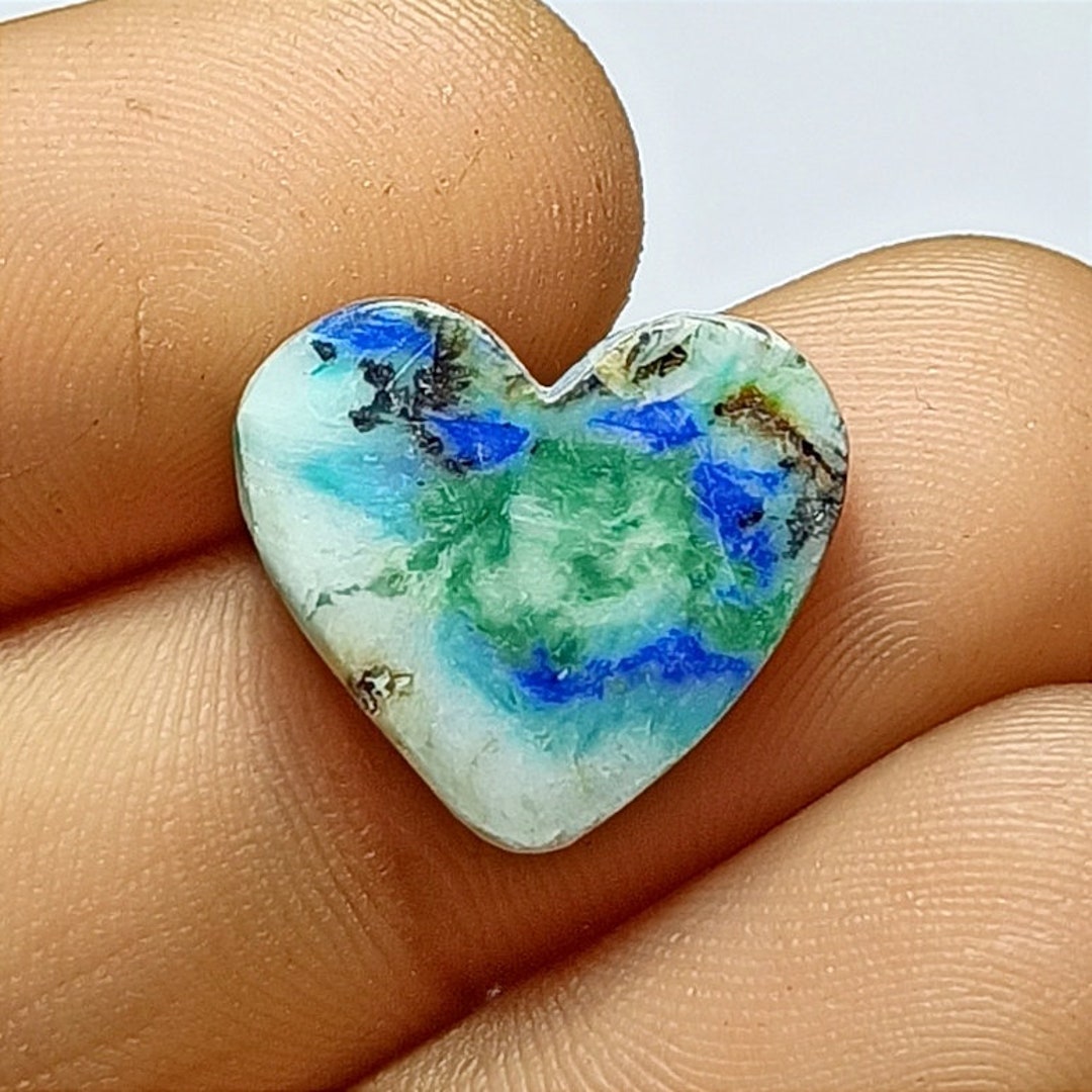 A One Quality Azurite Turquoise Handmade Cabochon Top Grade Azurite ...