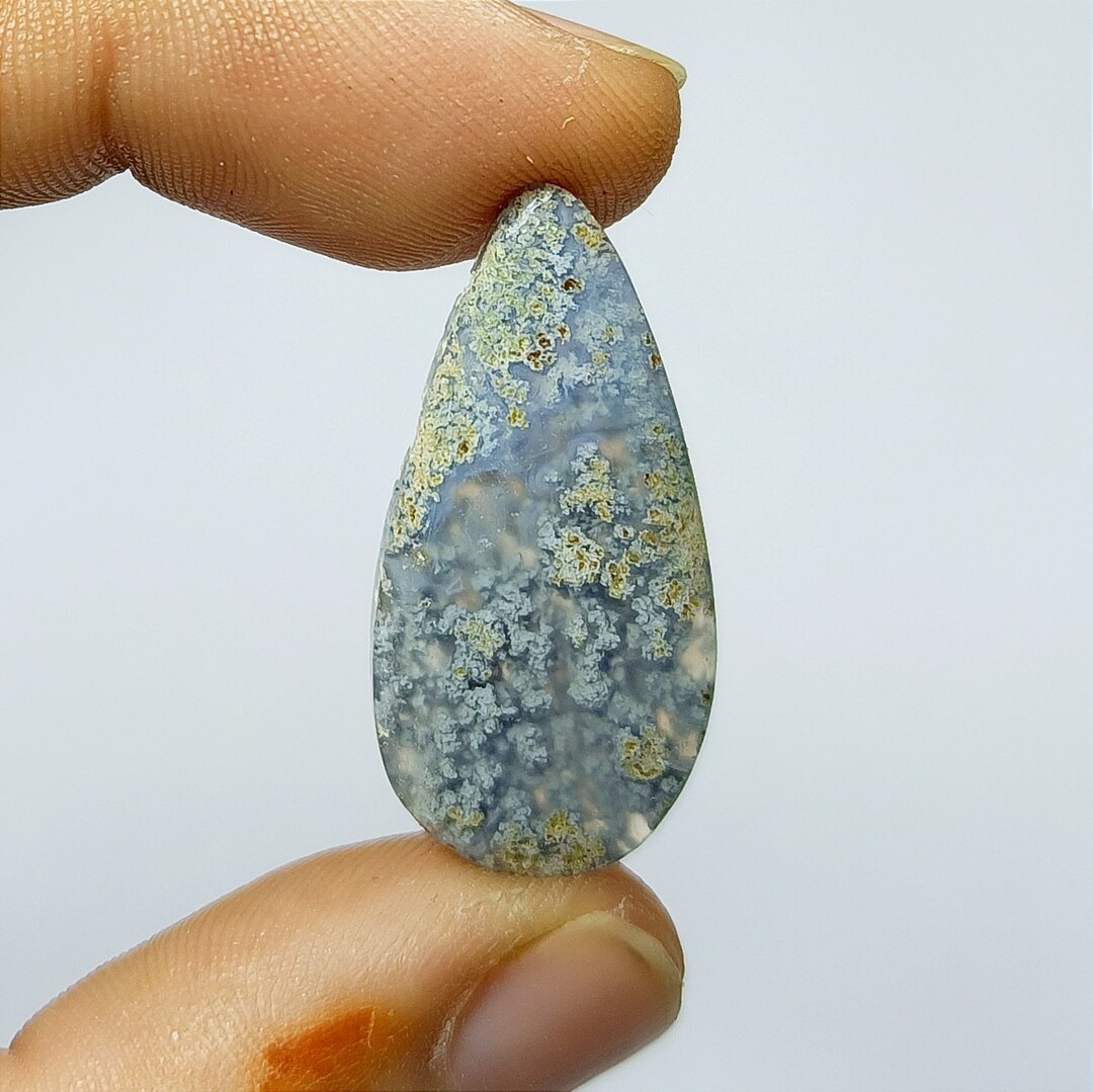 100% Natural Indonesian Moss Agate Cabochon, Top Grade Quality ...
