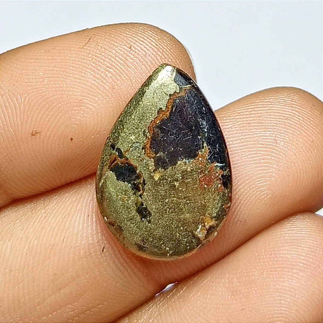 Gorgeous Apache Gold Cabochon Gemstone / for Jewelry / Pear Shape ...