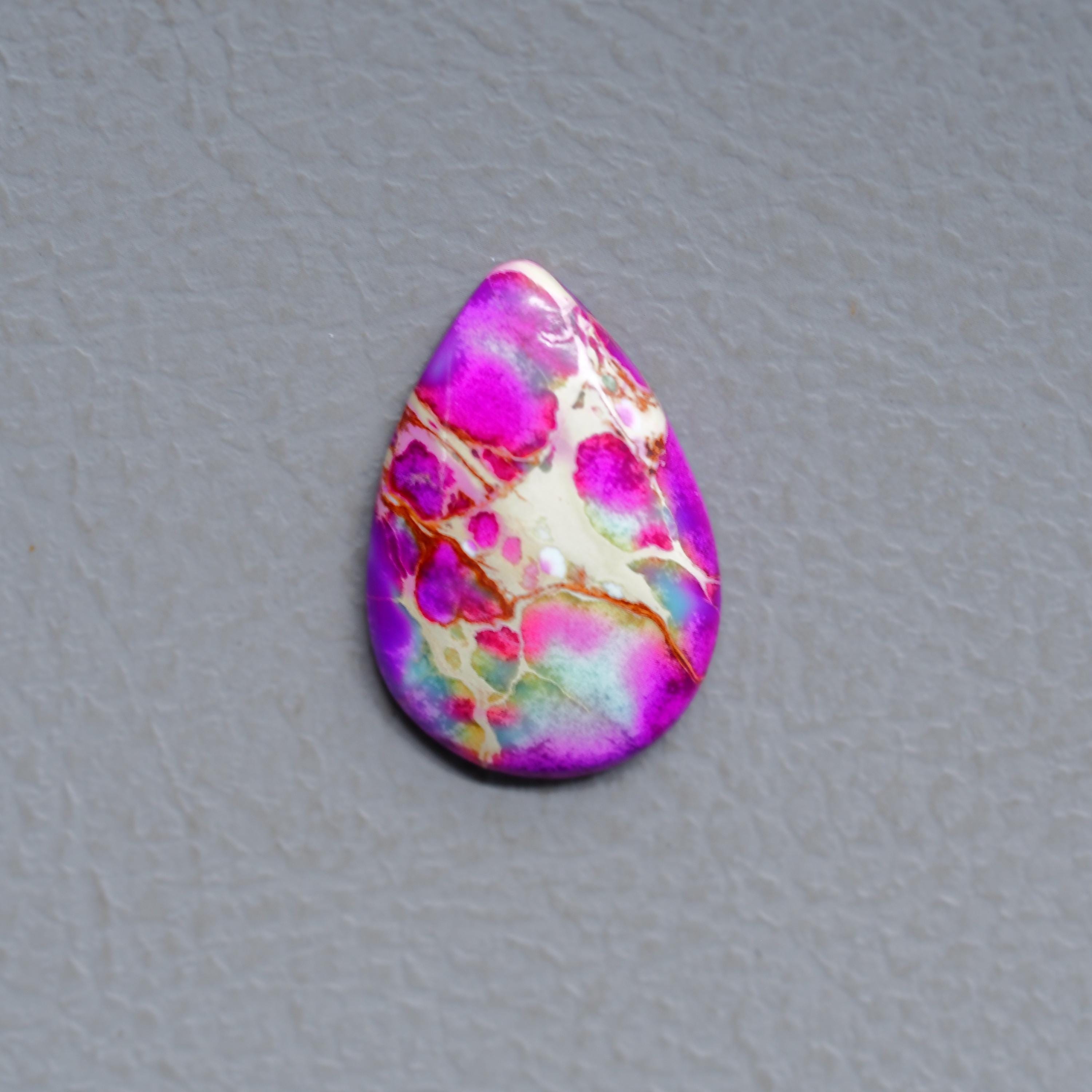 Purple Sea Sediment Jasper Cabs Polished Stone for Necklace Ring - Etsy