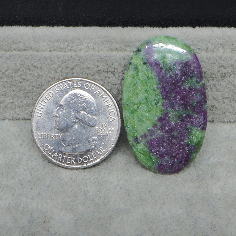 Ruby Zoisite Healing Stone Handmade Jewelry Supply Cabochon - Etsy