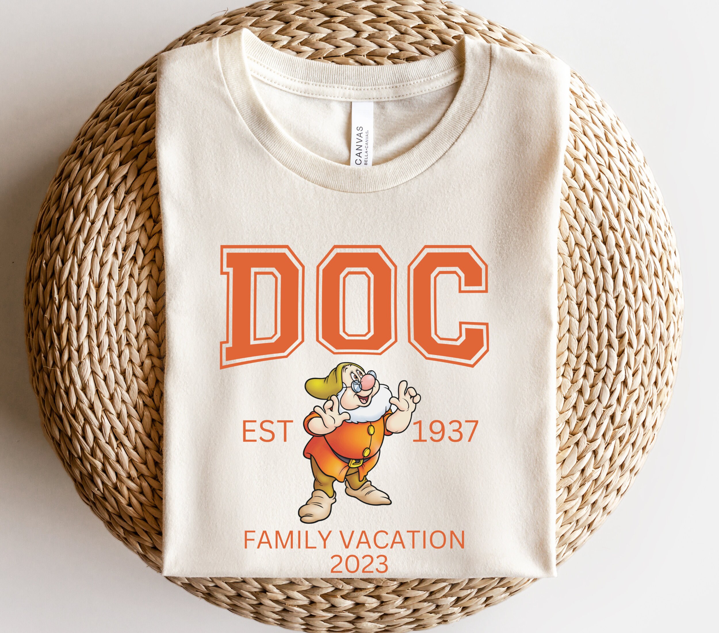 Doc Shirt, Seven Dwarfs Shirt, Disney Shirt, Disneyland Shirt, Disney ...