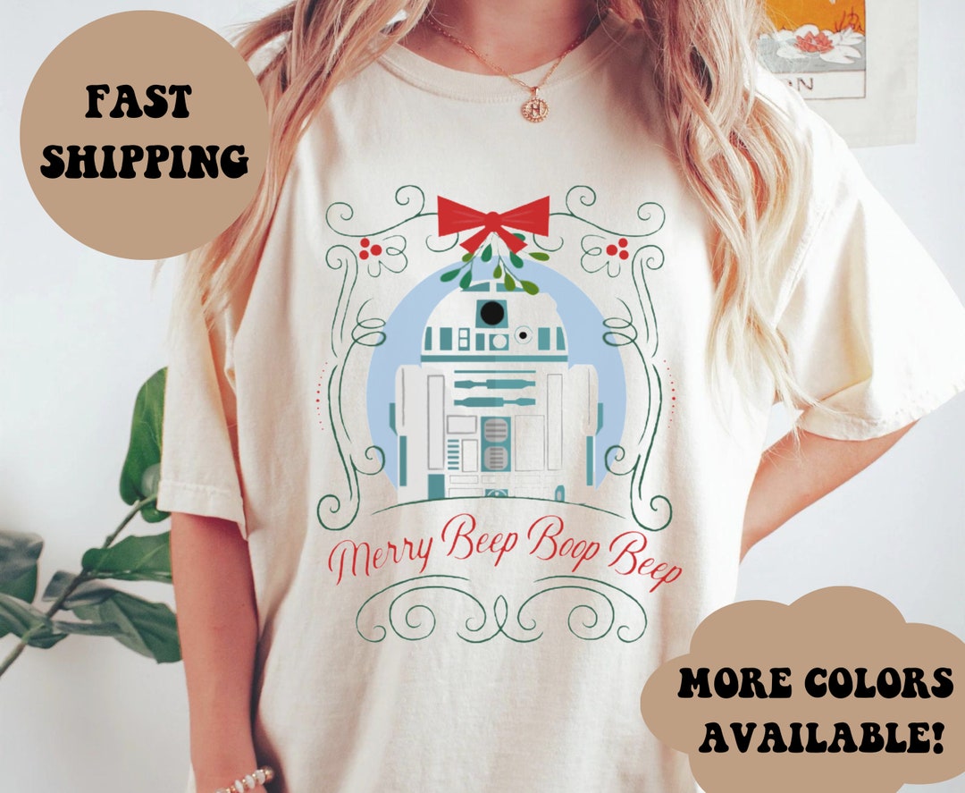 Merry Beep Boop Shirt, R2D2 Star Wars Shirt, Disney Shirt, Disneyland ...