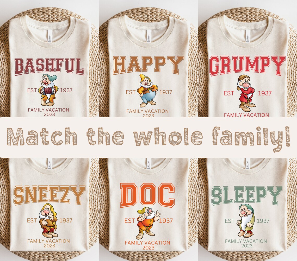 Grumpy Shirt Seven Dwarfs Shirt Disney Shirt Disneyland - Etsy