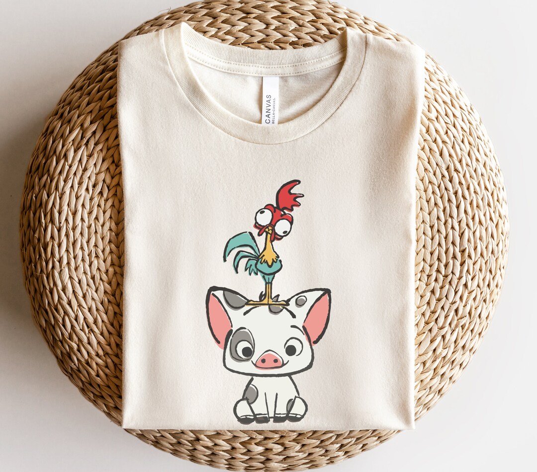 Moana Shirt, Hei Hei and Pua Shirt, Disney Shirt, Disneyland Shirt ...