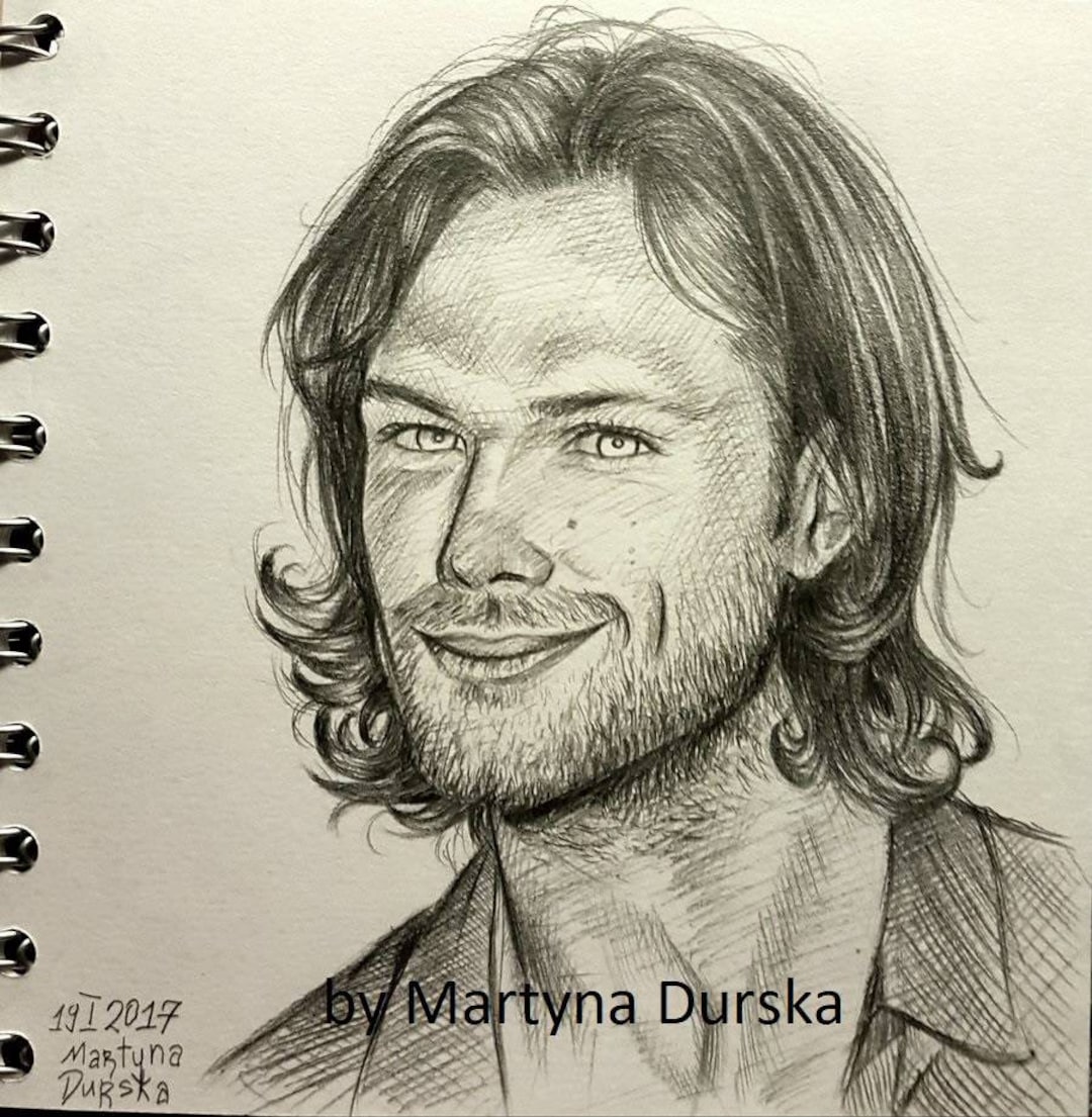 Jared Padalecki Drawing