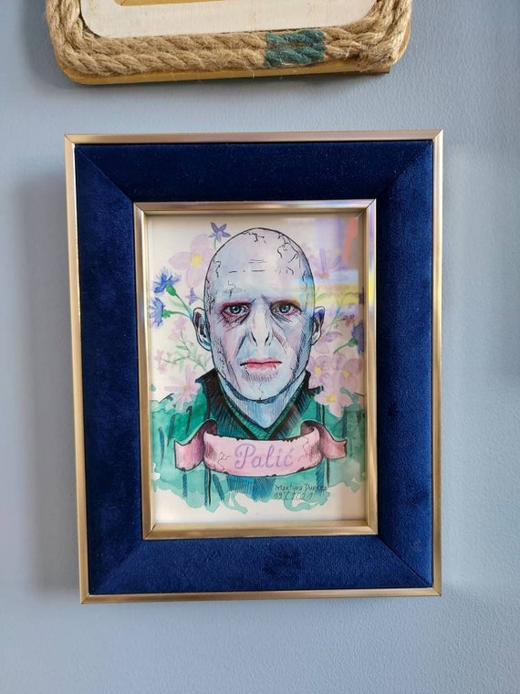Voldemort Watercolor Painting - Etsy