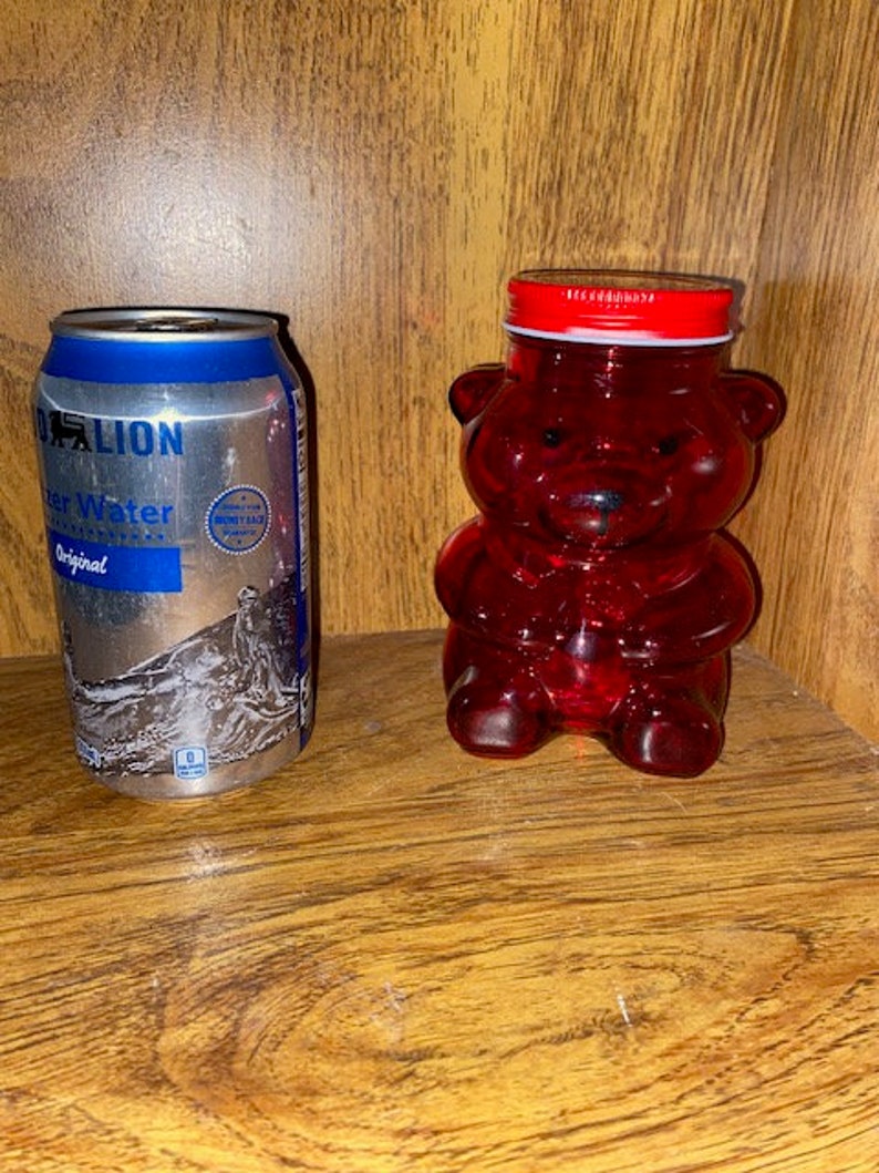 Glass Gummy Bear Stash Jar - Etsy