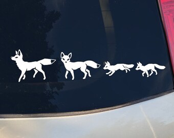 Fox Decal | Etsy