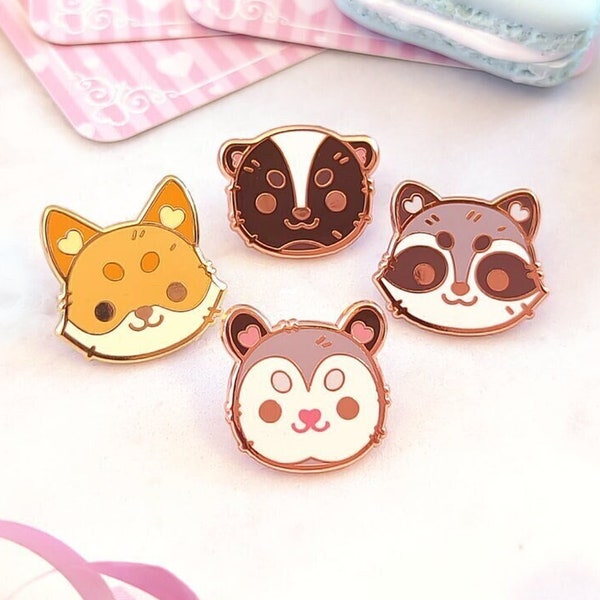 Furry Pins - Etsy