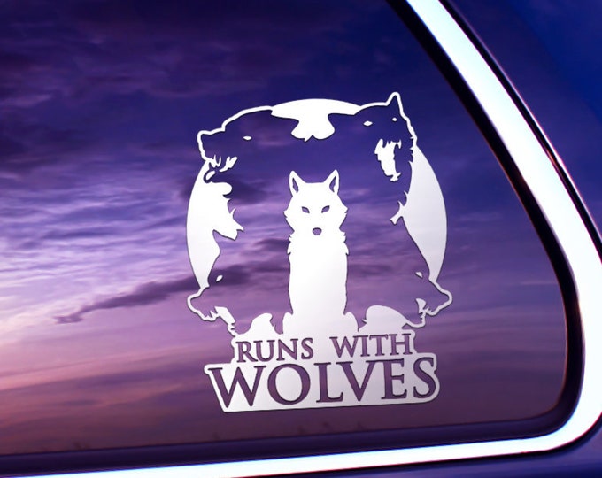 Shift Happens Decal Werewolf Decal for Cars Moon Cycle Wolf - Etsy