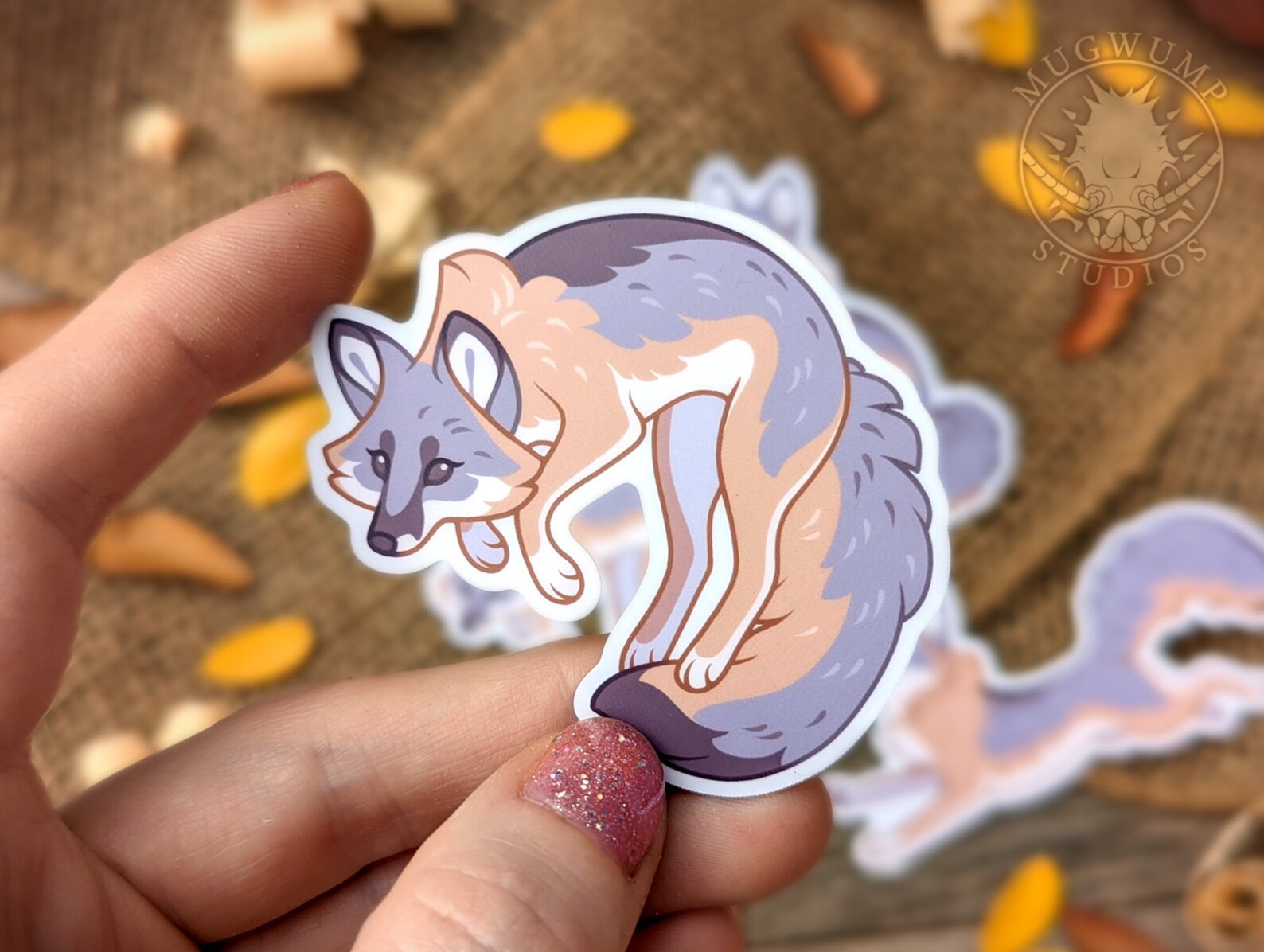 Fox Vinyl Stickers pack of 3 Cute Waterproof Fox Sticker - Etsy