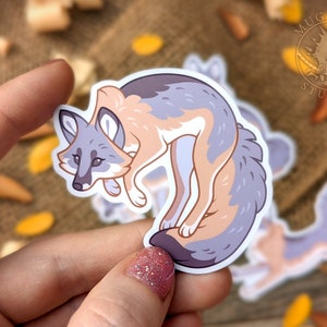 Fox Vinyl Stickers (pack of 3) - Cute Waterproof Fox Sticker Pack - Etsy