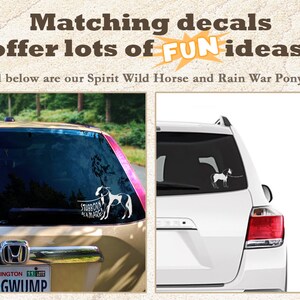 Paint War Pony Decal "stubborn as a Mare!" - Equine, Horse Vinyl Decal ...