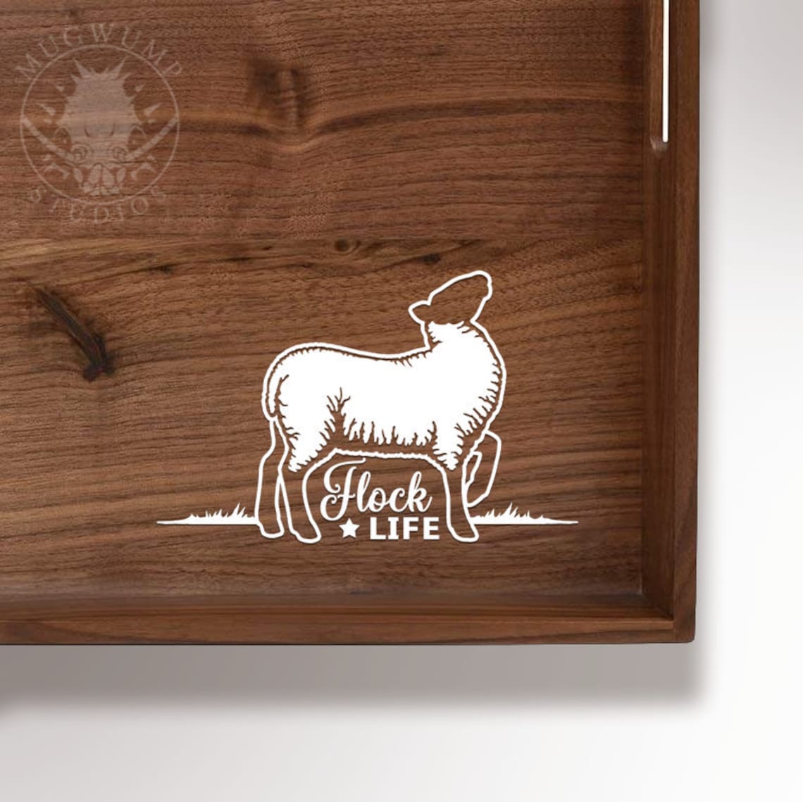 Flock Life Sheep Decal Rustic Decal Country Decal Western - Etsy