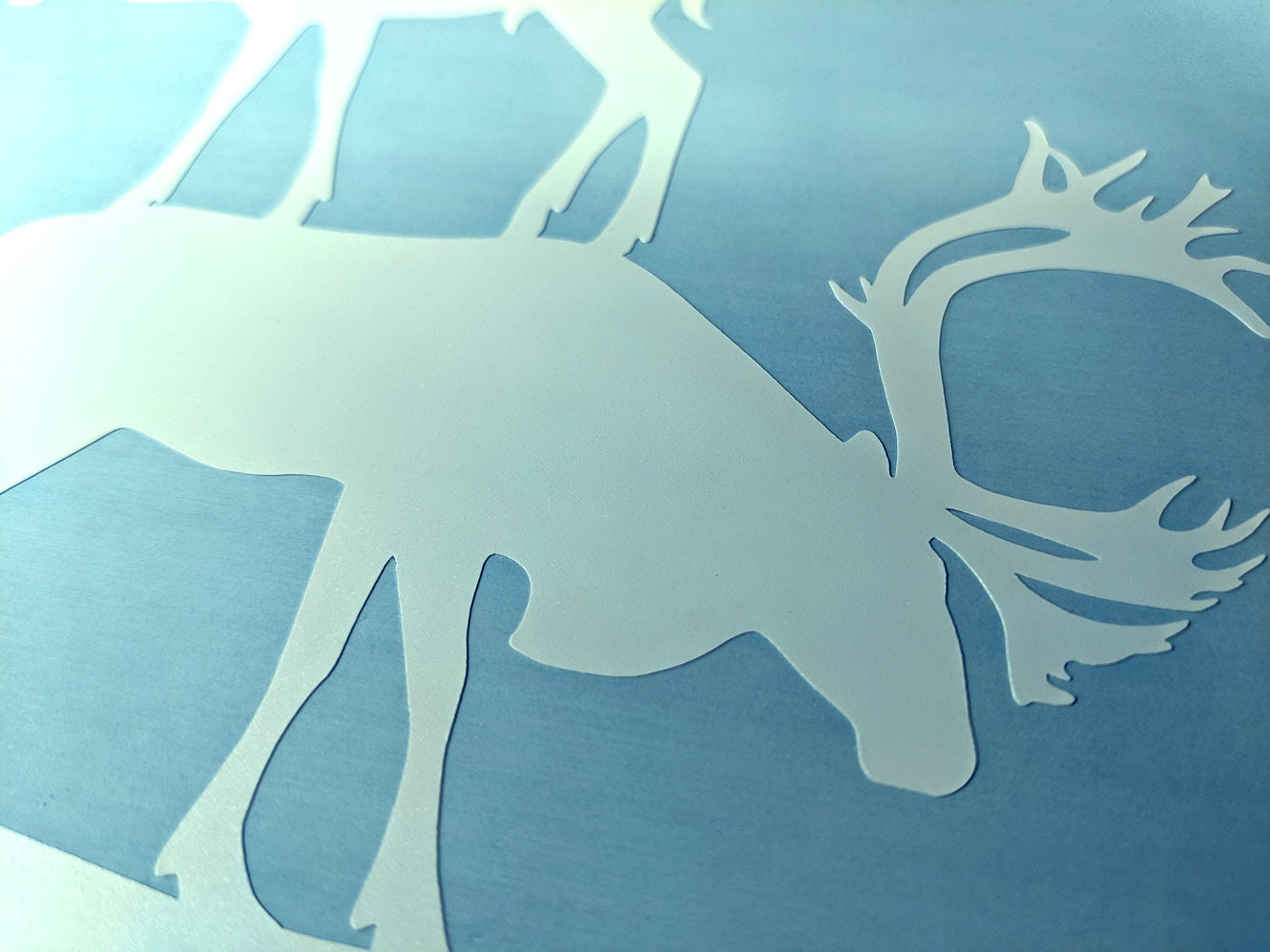 Deer Stack Decal Cervidae Family Wildlife Decal Moose | Etsy