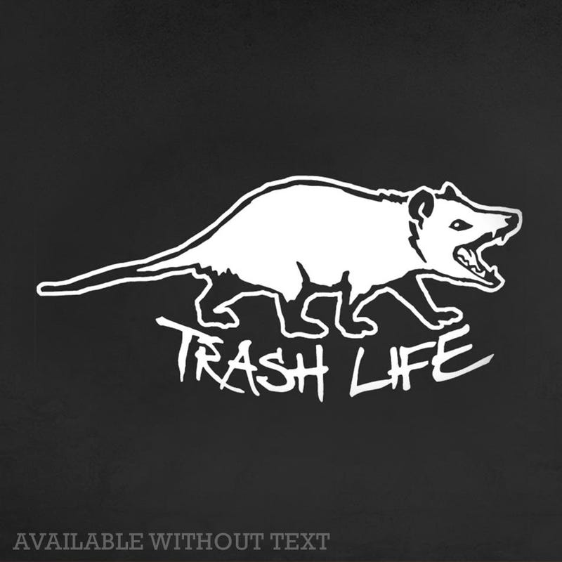 Trash Possum Sticker - Etsy