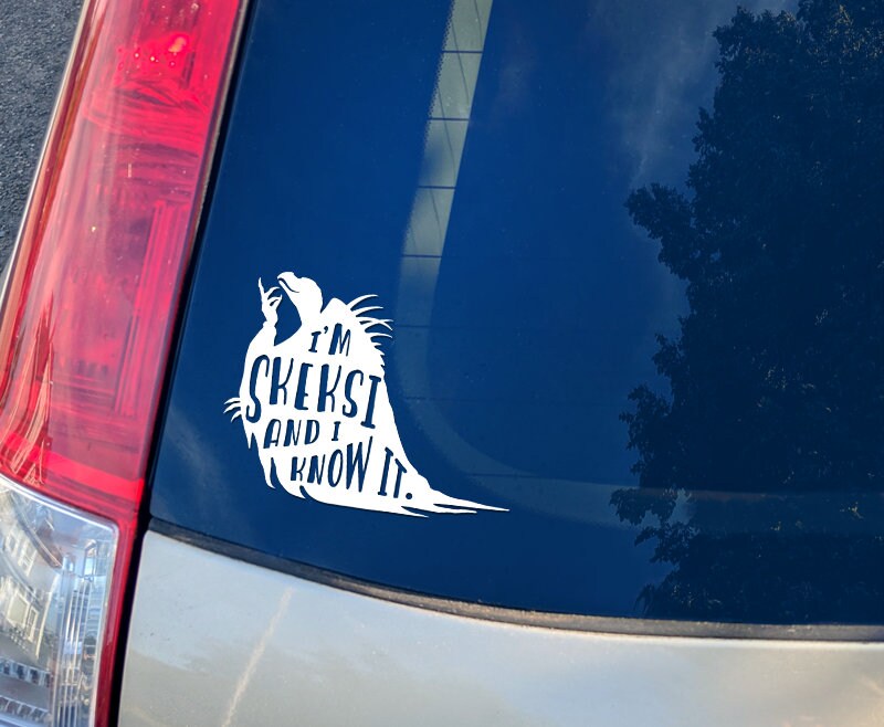 Crystal and Skeksis Decals I'm Skeksi and I Know It | Etsy