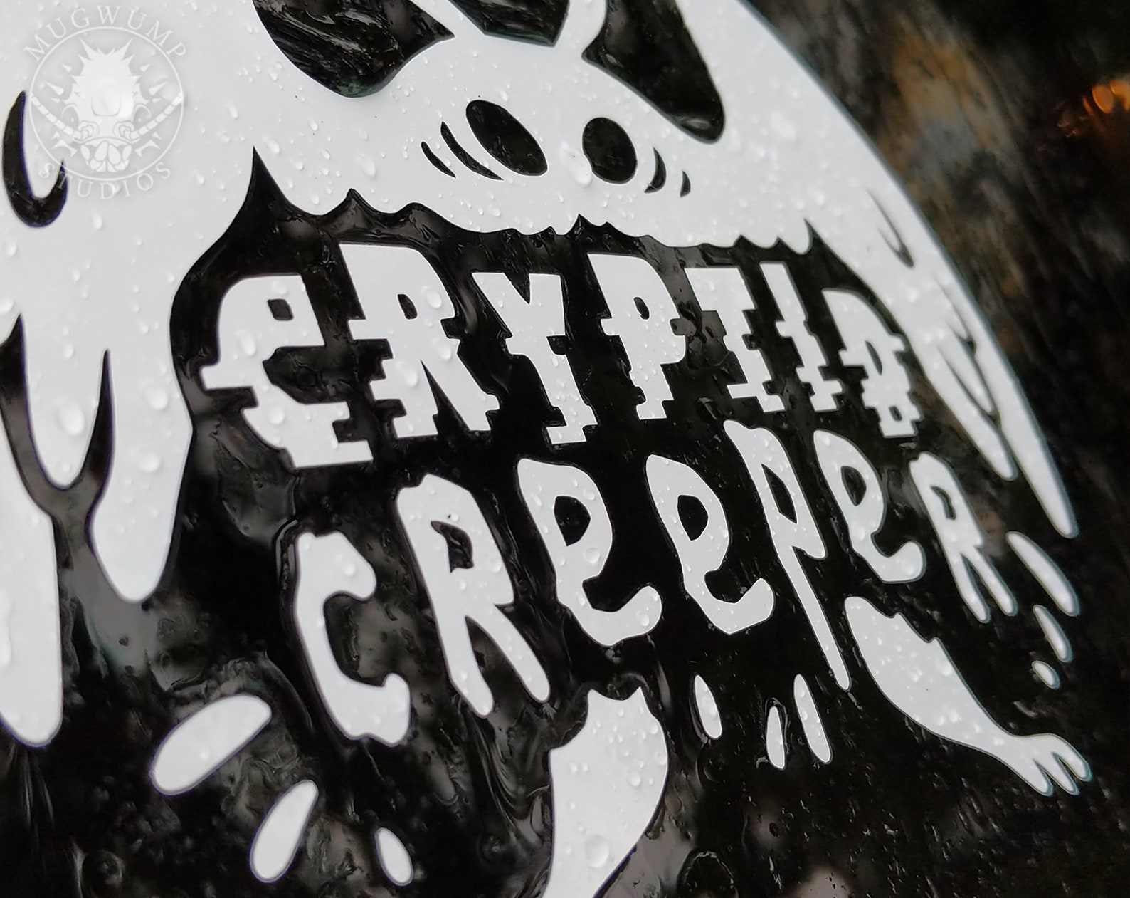 Cryptid Creeper Decal MULTIPLE STYLES AVAILABLE Mothman | Etsy