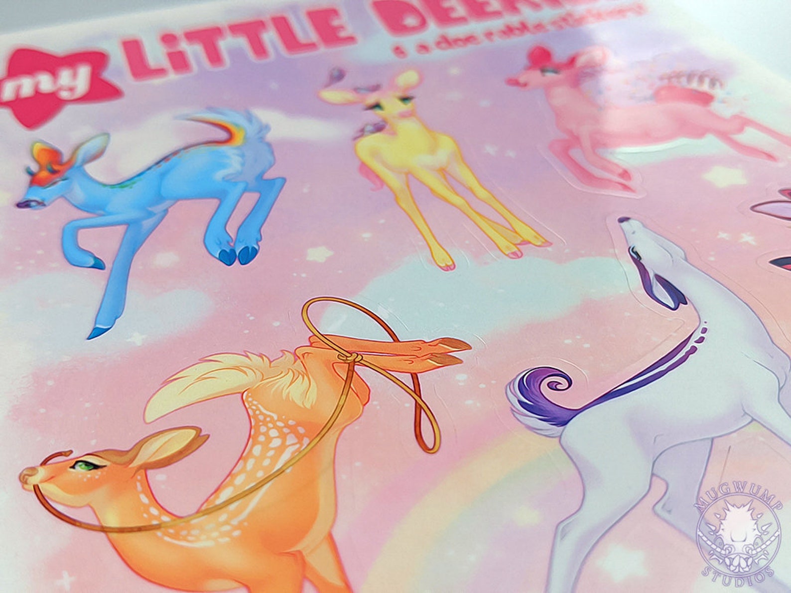 My Little Deer Sticker Sheet - MLP Parody Cervine, Twilight Sparkle ...