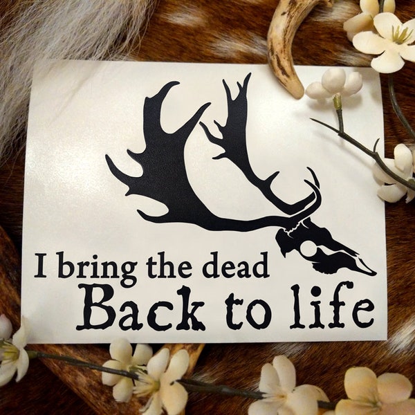 Deer Skull Sticker - Etsy