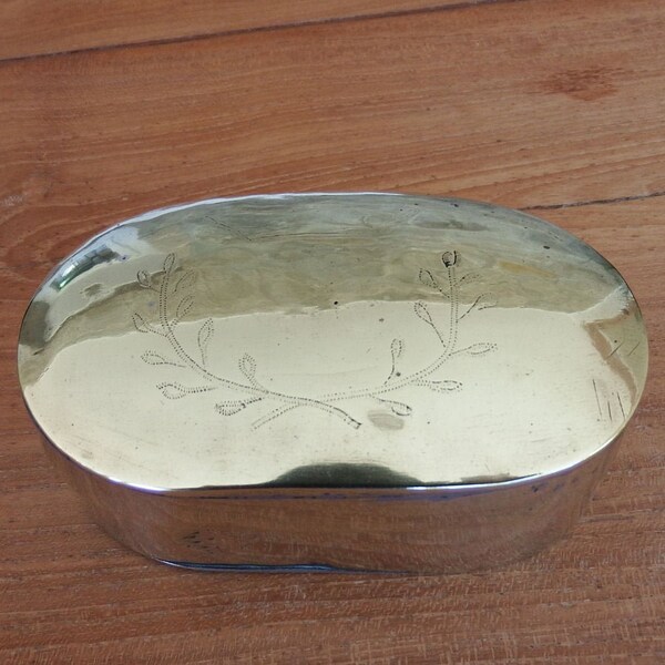 Brass Snuff Box - Etsy
