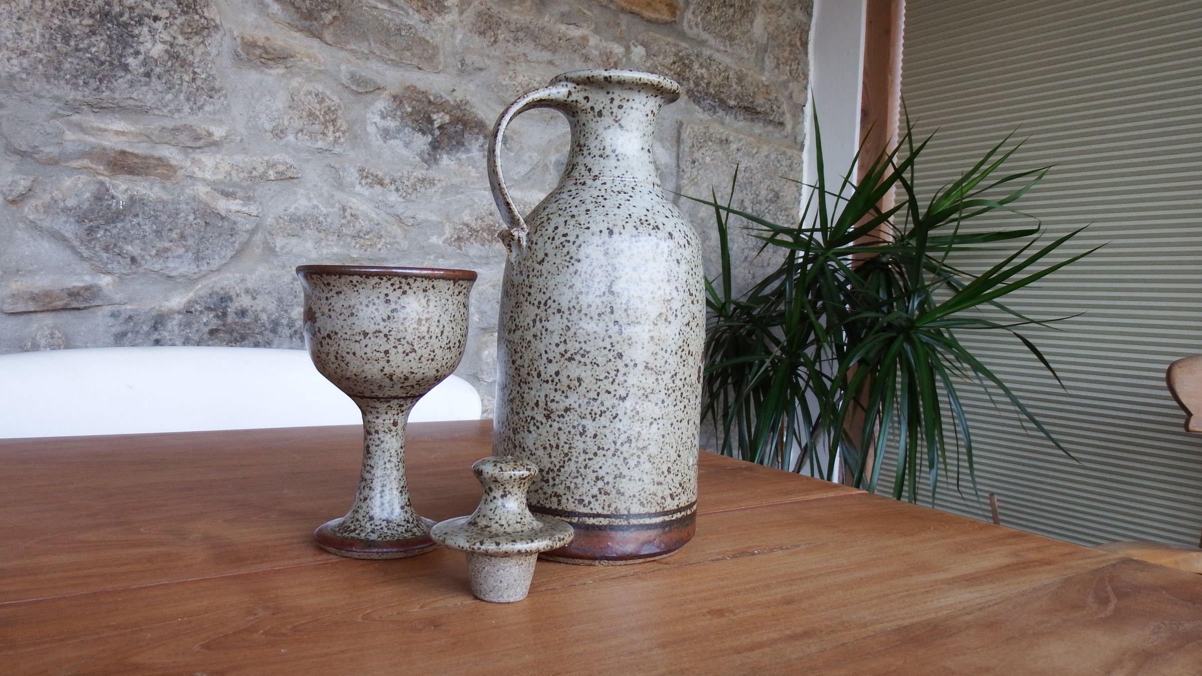 Antiques & Vintage : Laurie Short Vintage Studio Pottery Lidded Jug and ...