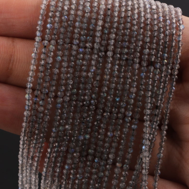 Labradorite Micro Faceted Round 2mm Beads Super Fine Quality - Etsy