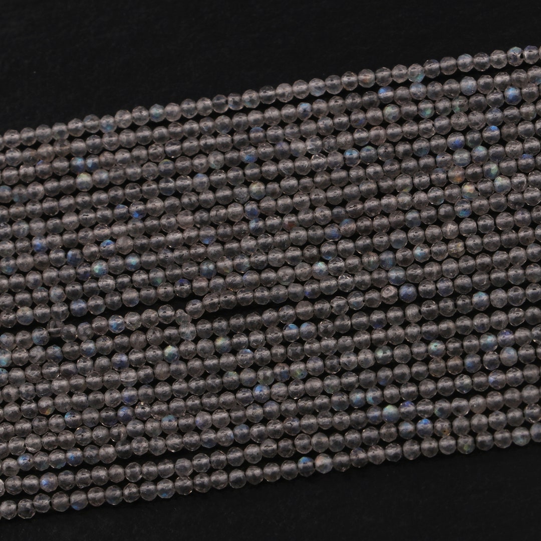 Labradorite Micro Faceted Round 2mm Beads Super Fine Quality - Etsy