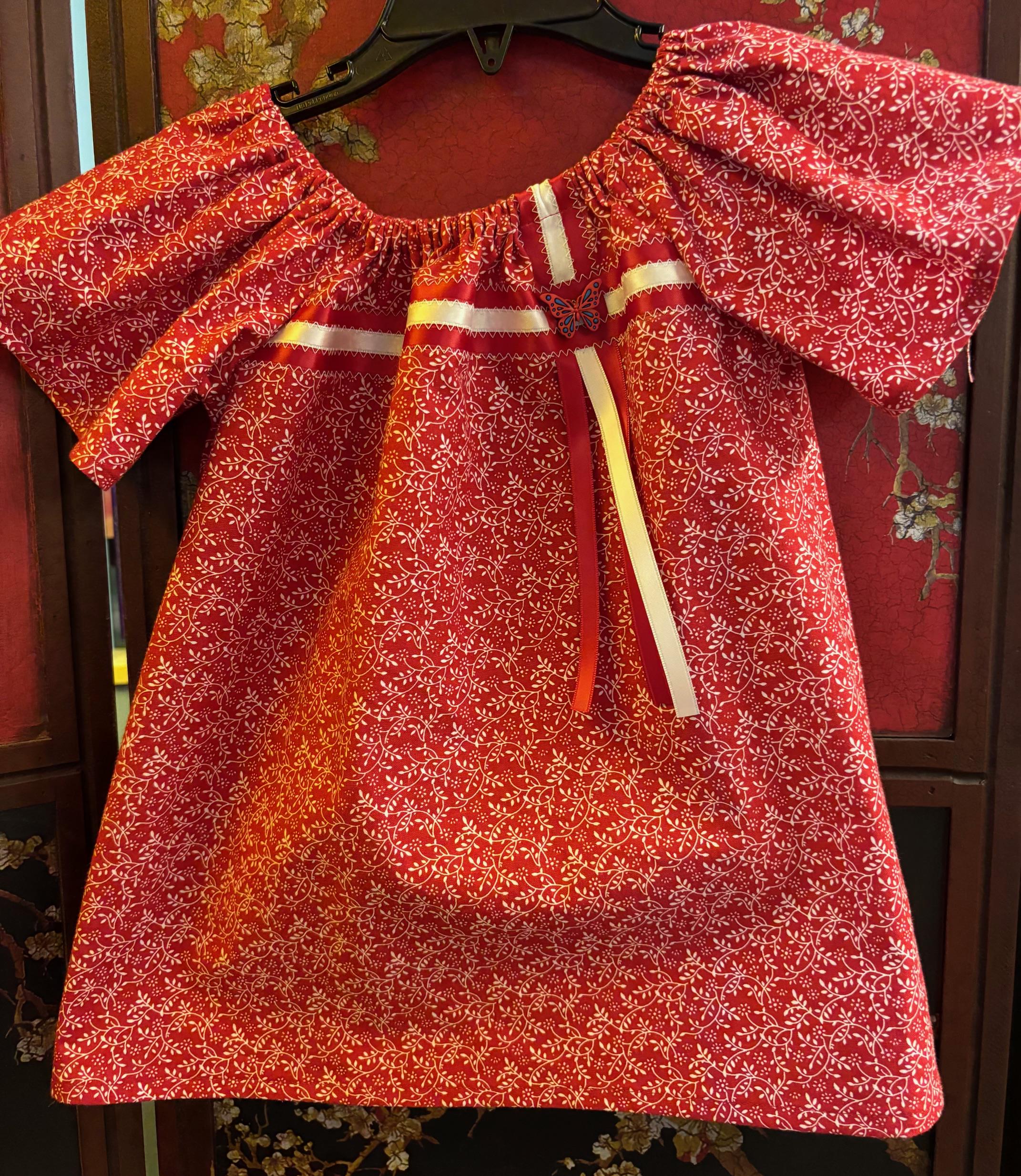 Native American Indigenous Baby/toddler Ribbon Dress - Size 2T - Etsy