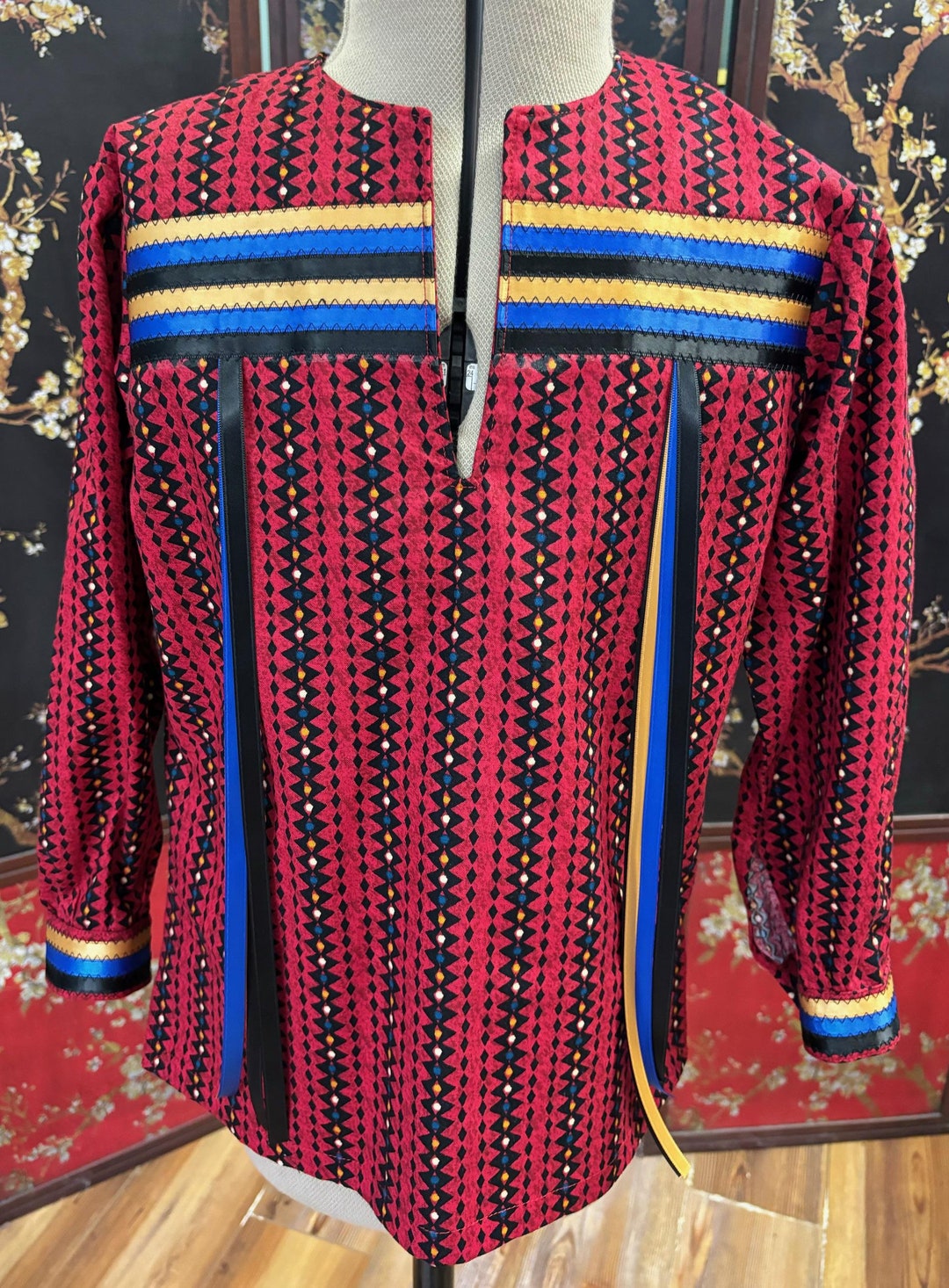 Indigenous Native American Boys or Girls Ribbon Shirt Regalia – 5 - Etsy