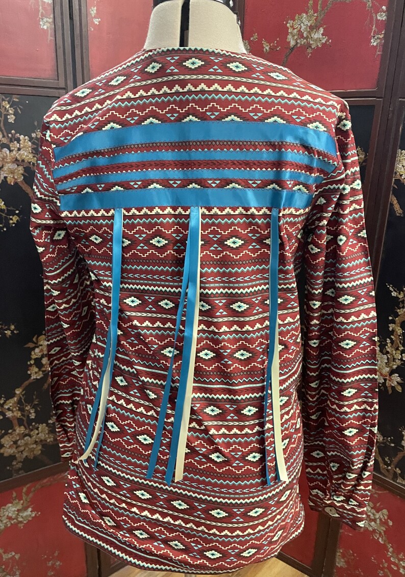 Native American Men's OR Boy's Ribbon Shirt Regalia XS - Etsy