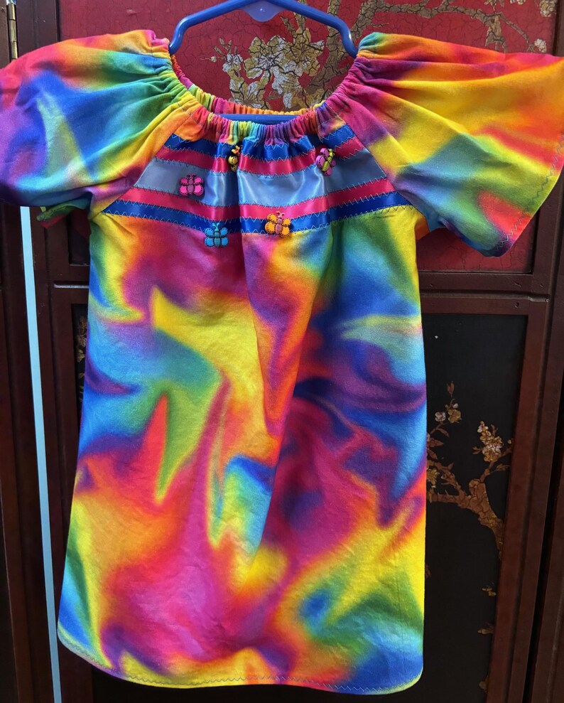 Native American Indigenous Regalia Baby Ribbon Dress Size 12 - 18 Mos ...